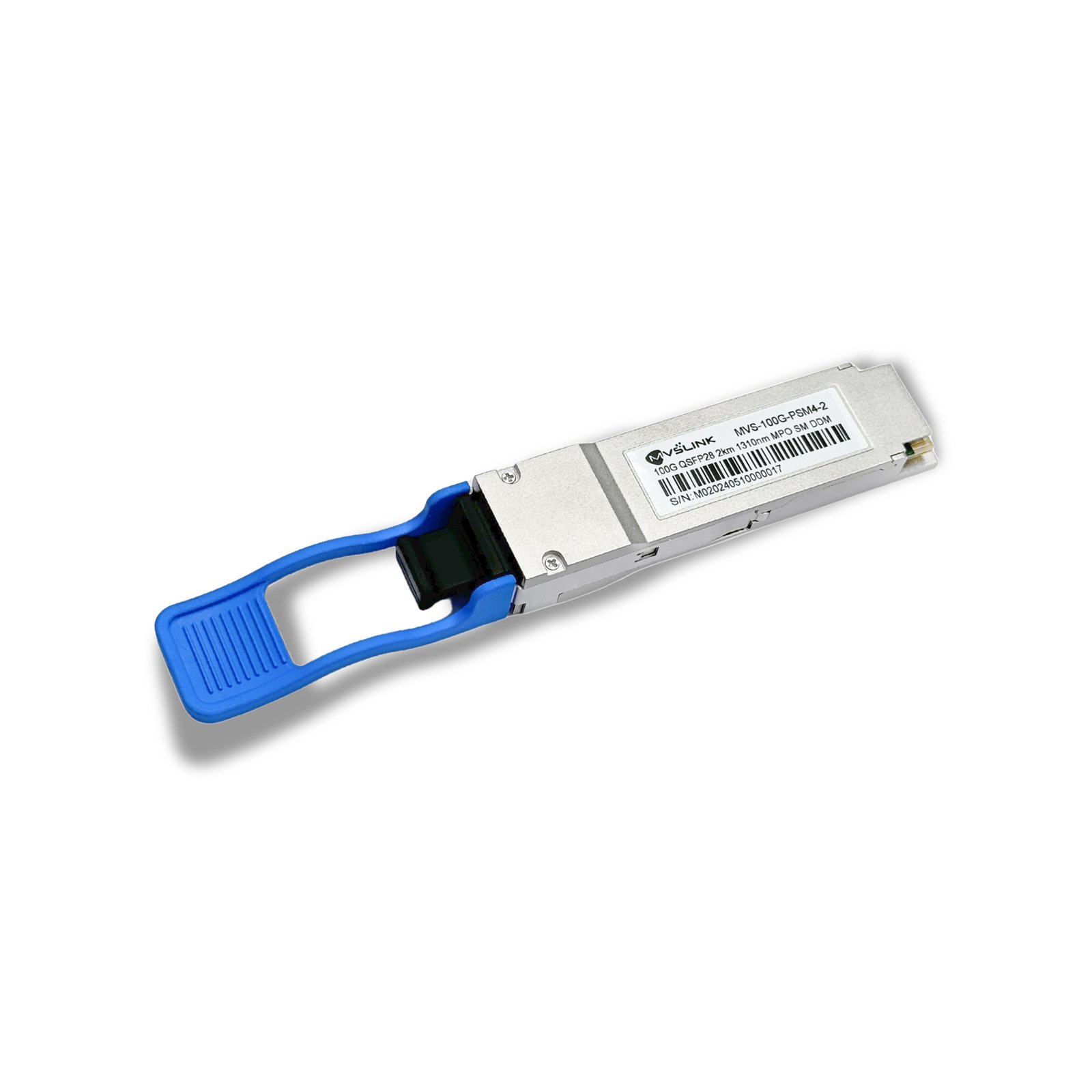 Mikrotik Compatible 100GBASE-PSM4 QSFP28 1310nm 500m DOM MPO-12/APC SMF ...