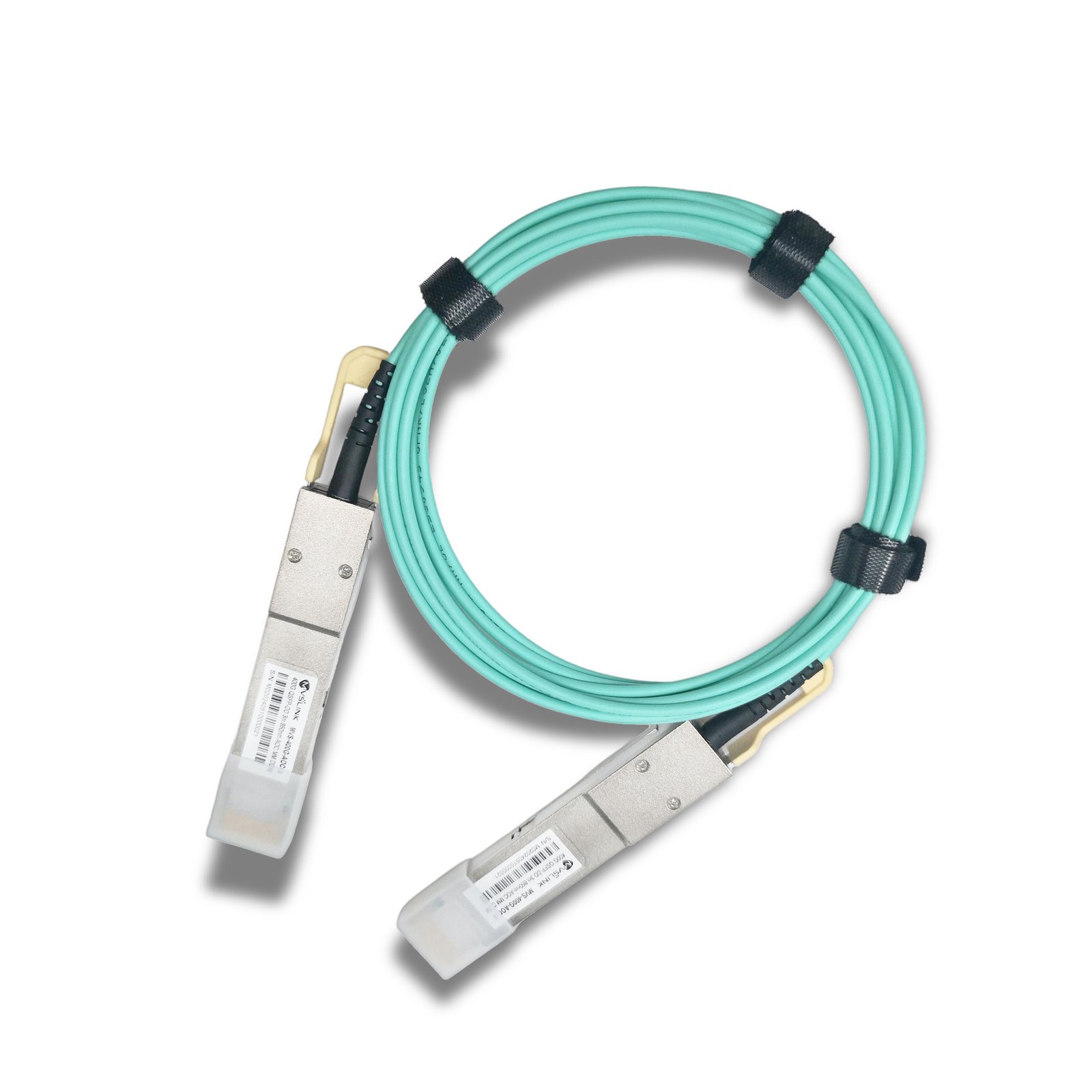 3m (10ft) Generic Compatible 400G MPO QSFP-DD Active Optical Cable ...